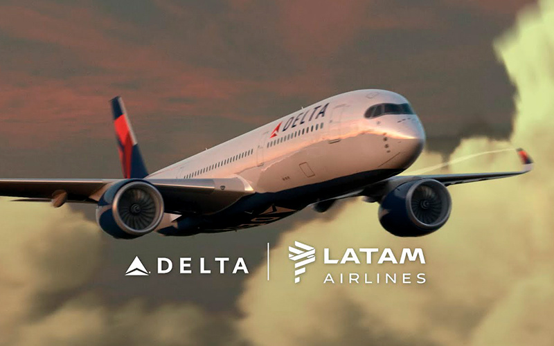 Delta y LATAM realizan balance a dos años del Joint Venture
